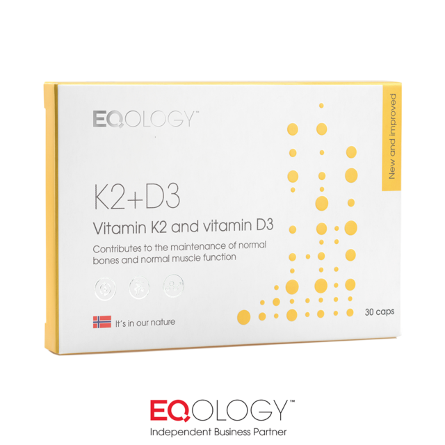 EQOLOGY Vitamin K2 + D3